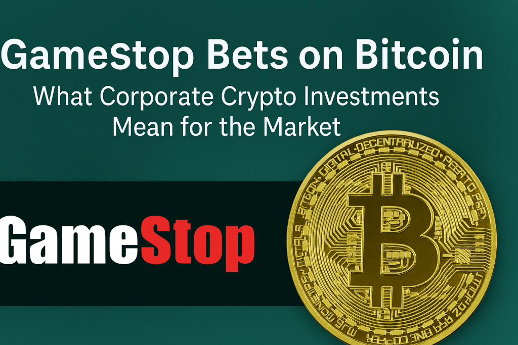 GameStop Bets on Bitcoin: What Corporate Crypto Investments Mean for ...
